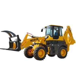 What is the difference between a backhoe loader and an excavator?