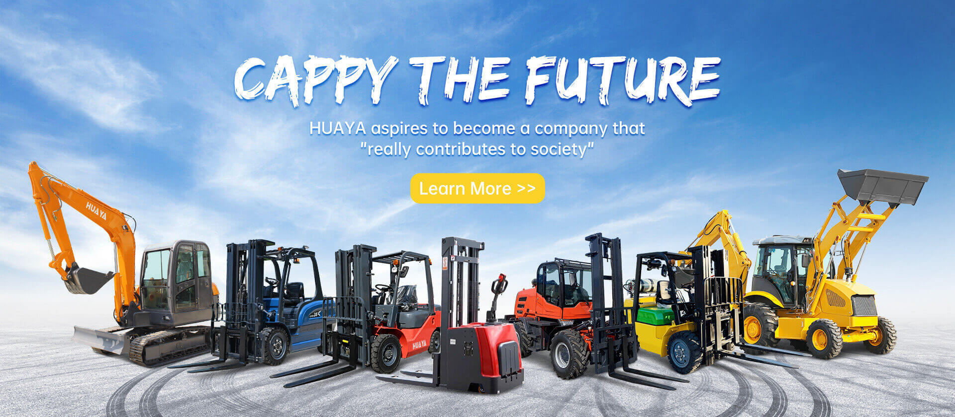 High-Quality Forklifts, Loaders, and Excavators - HUAYA
