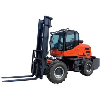 What is the Difference Between a Rough Terrain Forklift and a Telehandler?