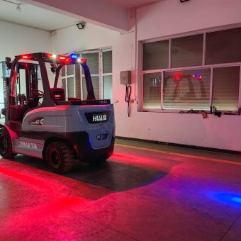 What is the Fall Zone for a Forklift Operation?